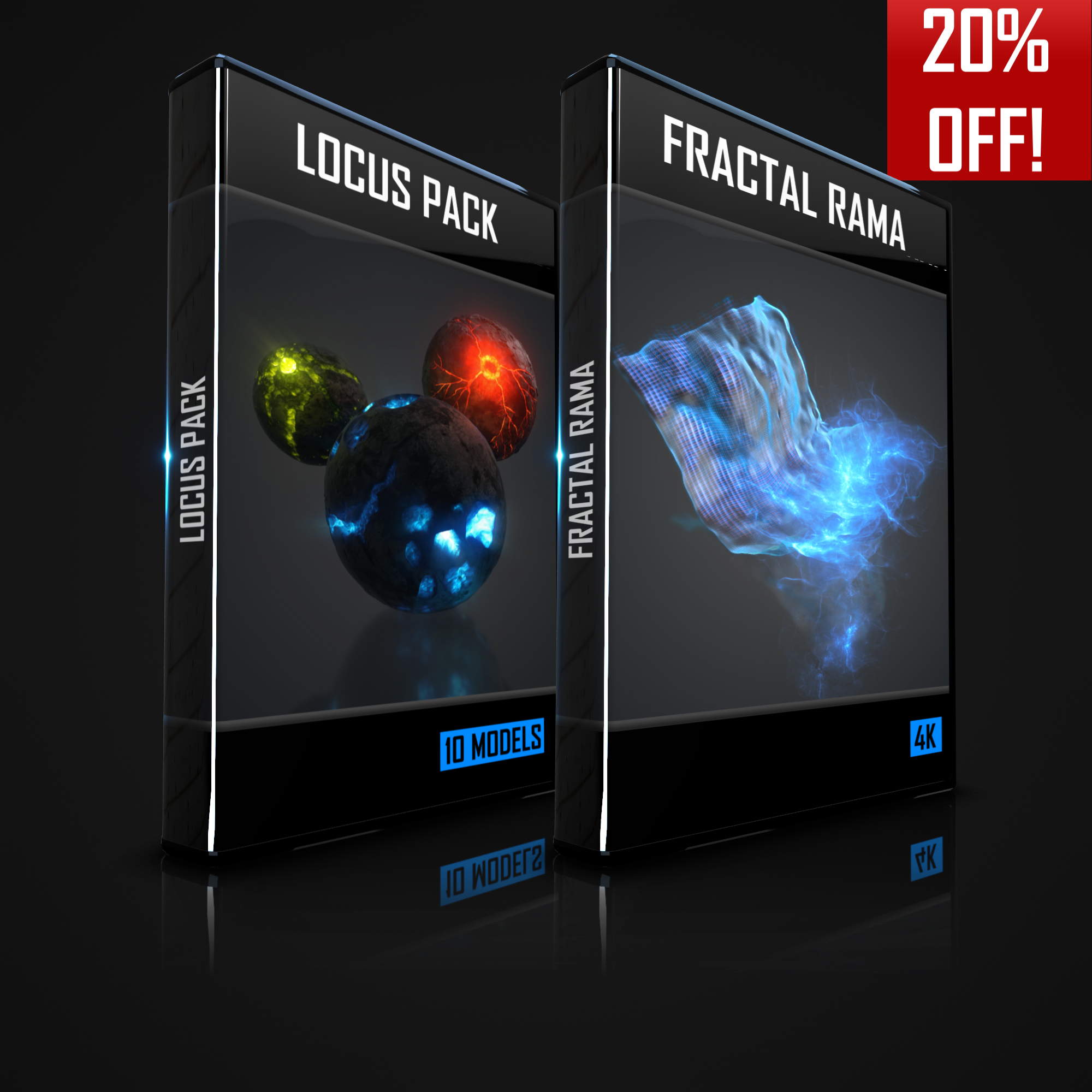 Space Fractal Designer Pack – Video Realm Media
